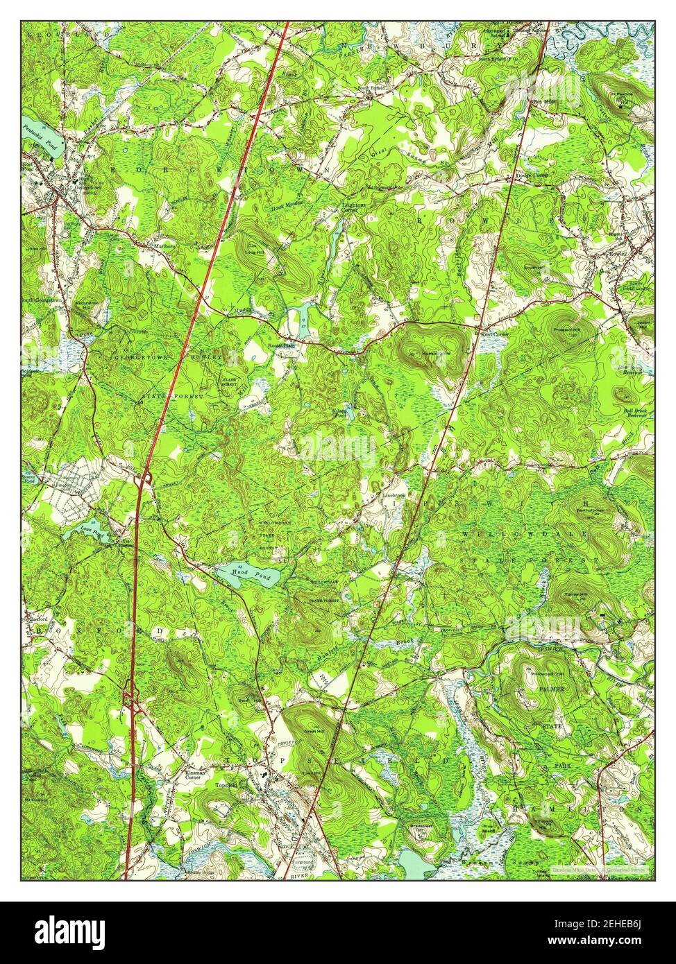 Antica mappa di georgetown immagini e fotografie stock ad alta ...