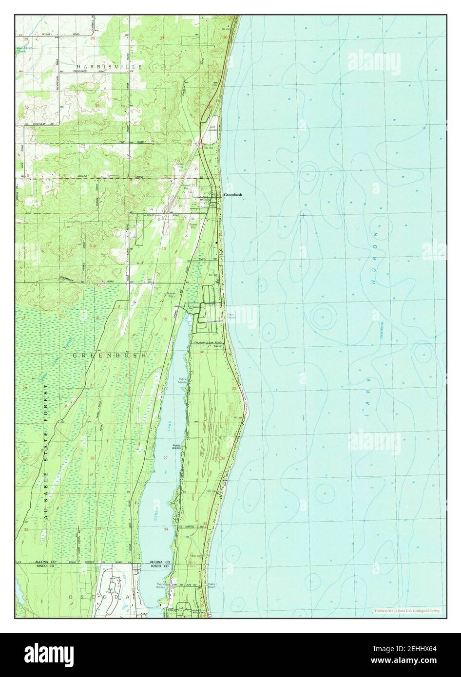 Mappa di greenbush immagini e fotografie stock ad alta risoluzione - Alamy