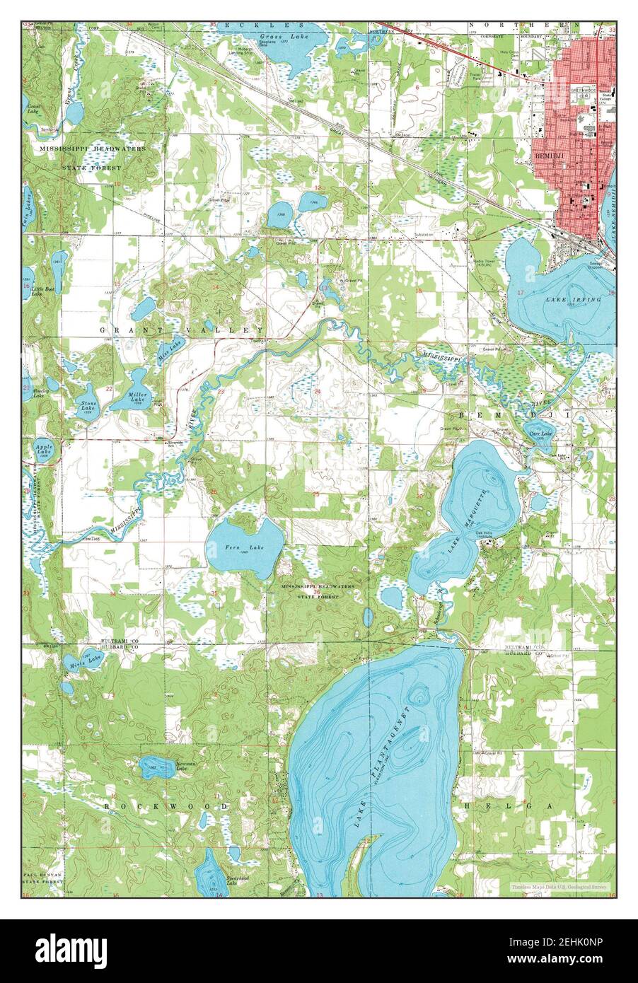 Mappa di bemidji immagini e fotografie stock ad alta risoluzione - Alamy