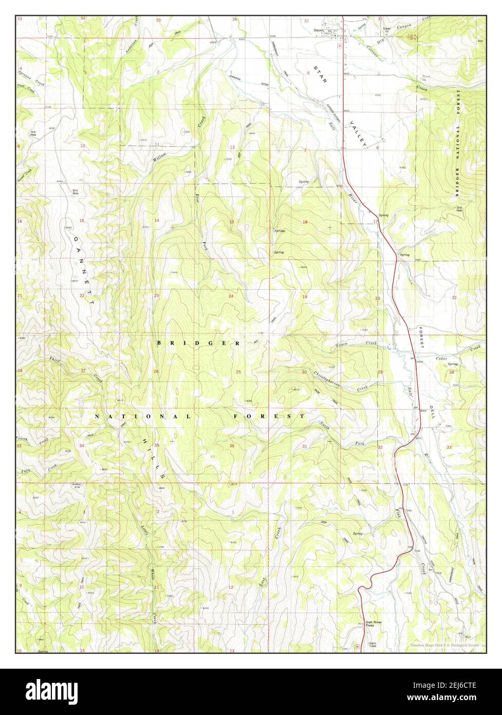 Mappa del wyoming uniforme immagini e fotografie stock ad alta ...