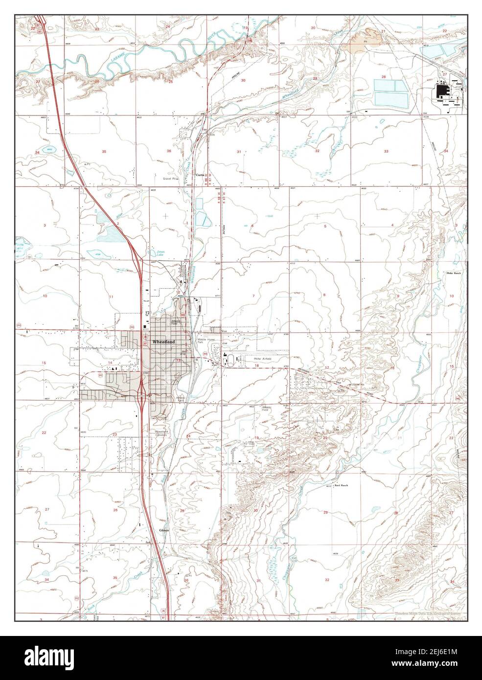 Mappa di wheatland immagini e fotografie stock ad alta risoluzione - Alamy