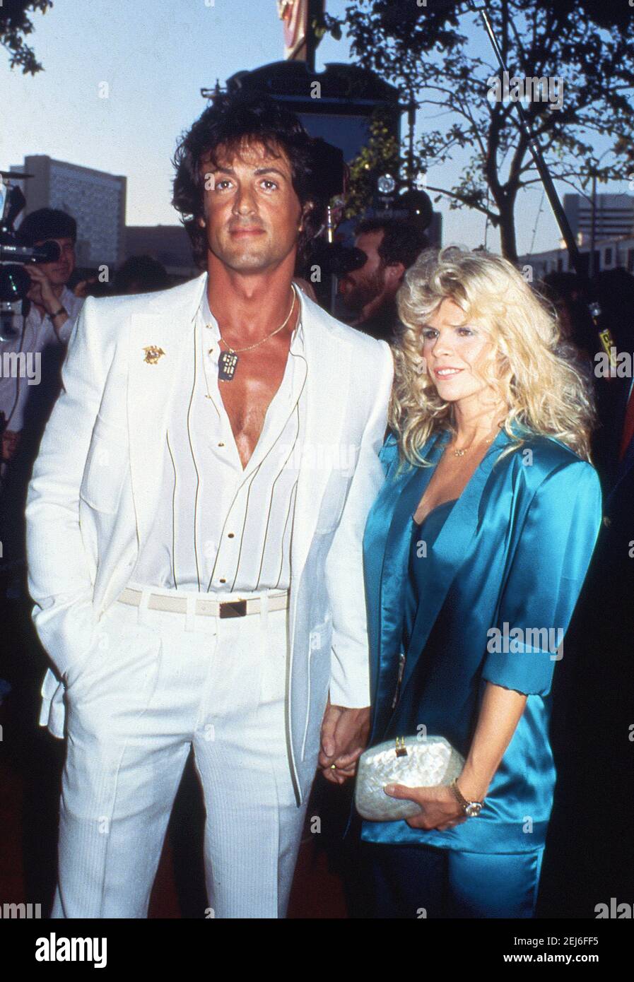 Sylvester Stallone e la moglie Sasha Czack al 'Ghostbusters' 07 Giugno ...
