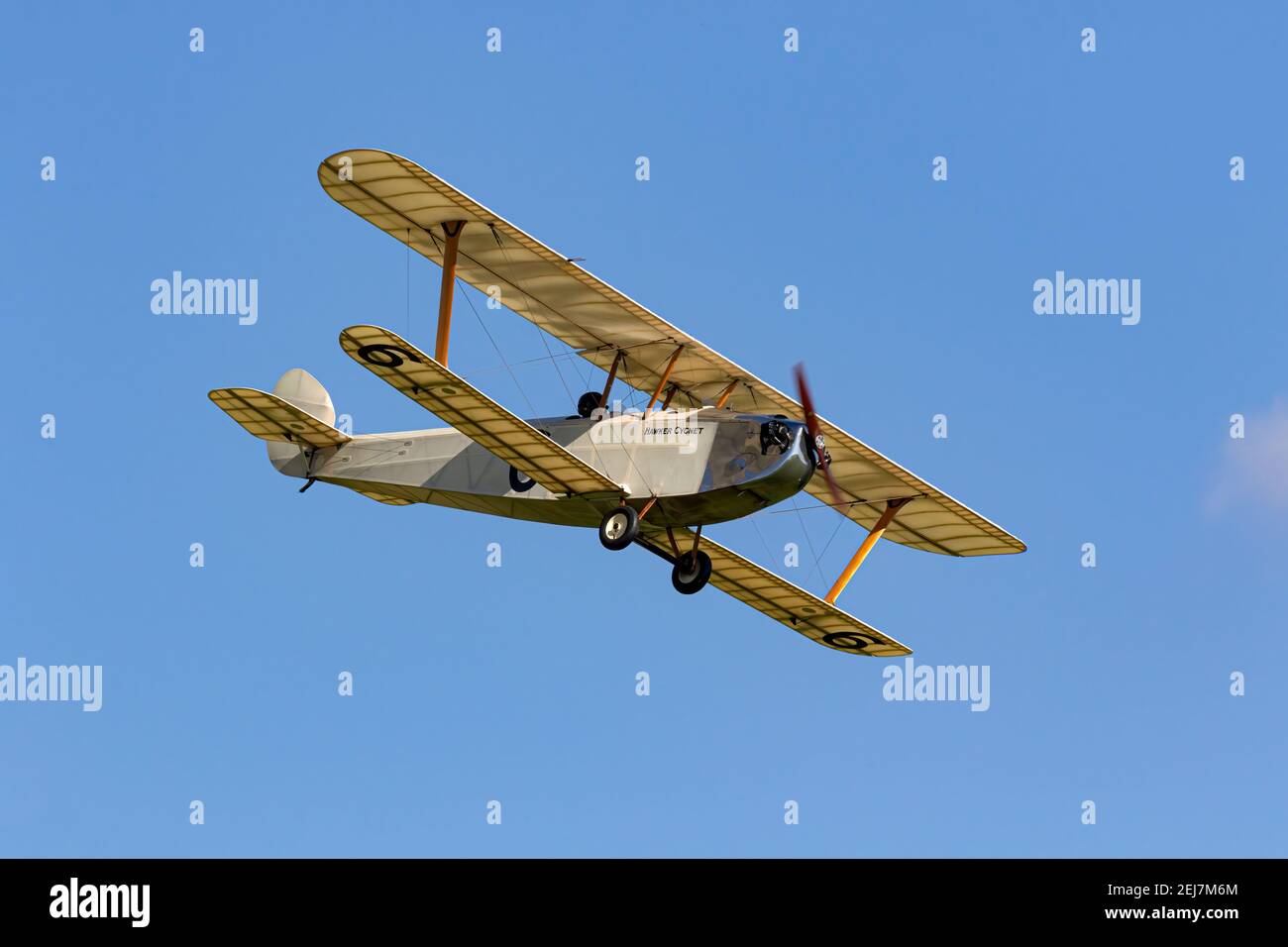 Display aereo biplano biplano immagini e fotografie stock ad alta ...