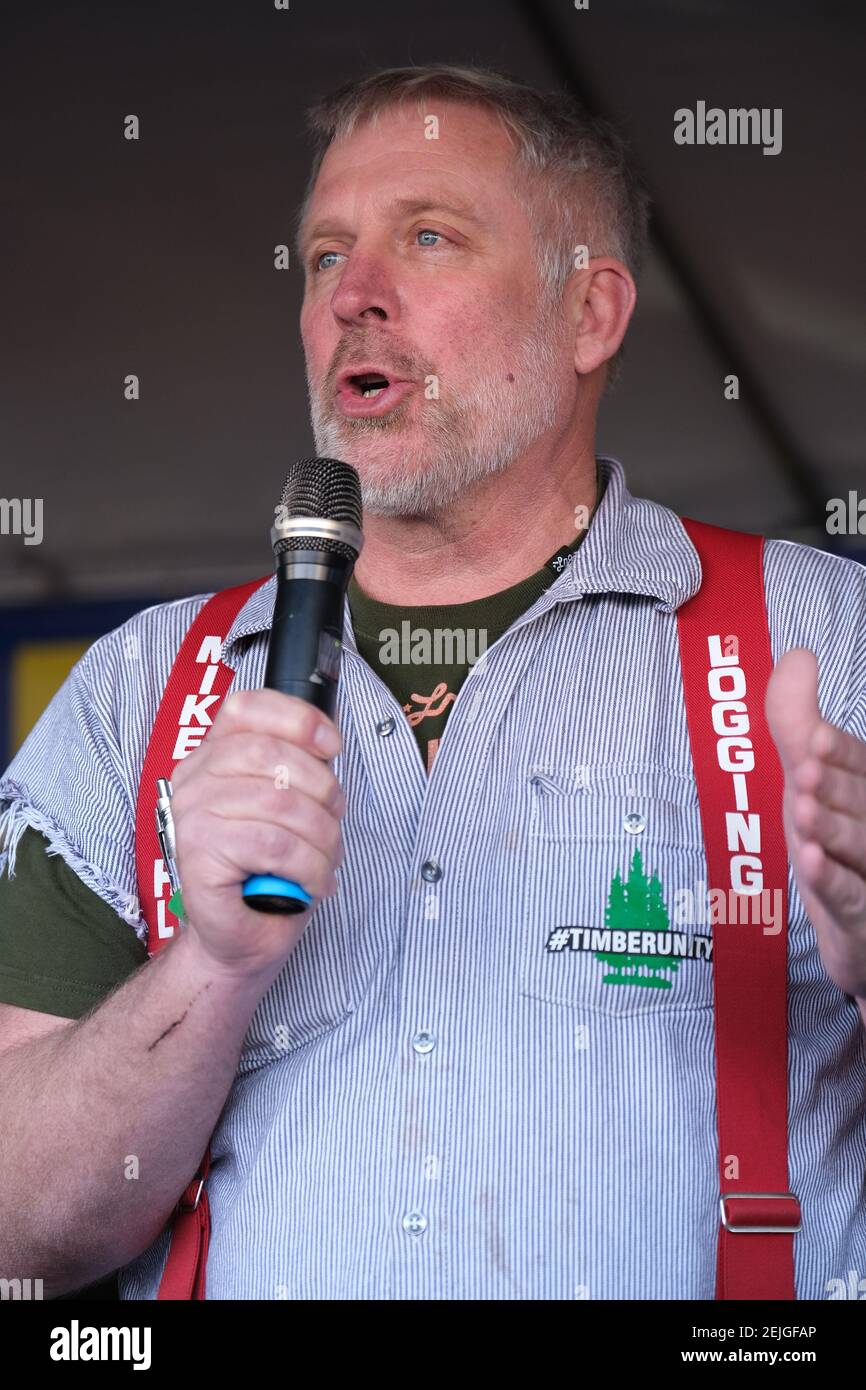 Mike Pihl, proprietario della società di disboscamento e presidente ...