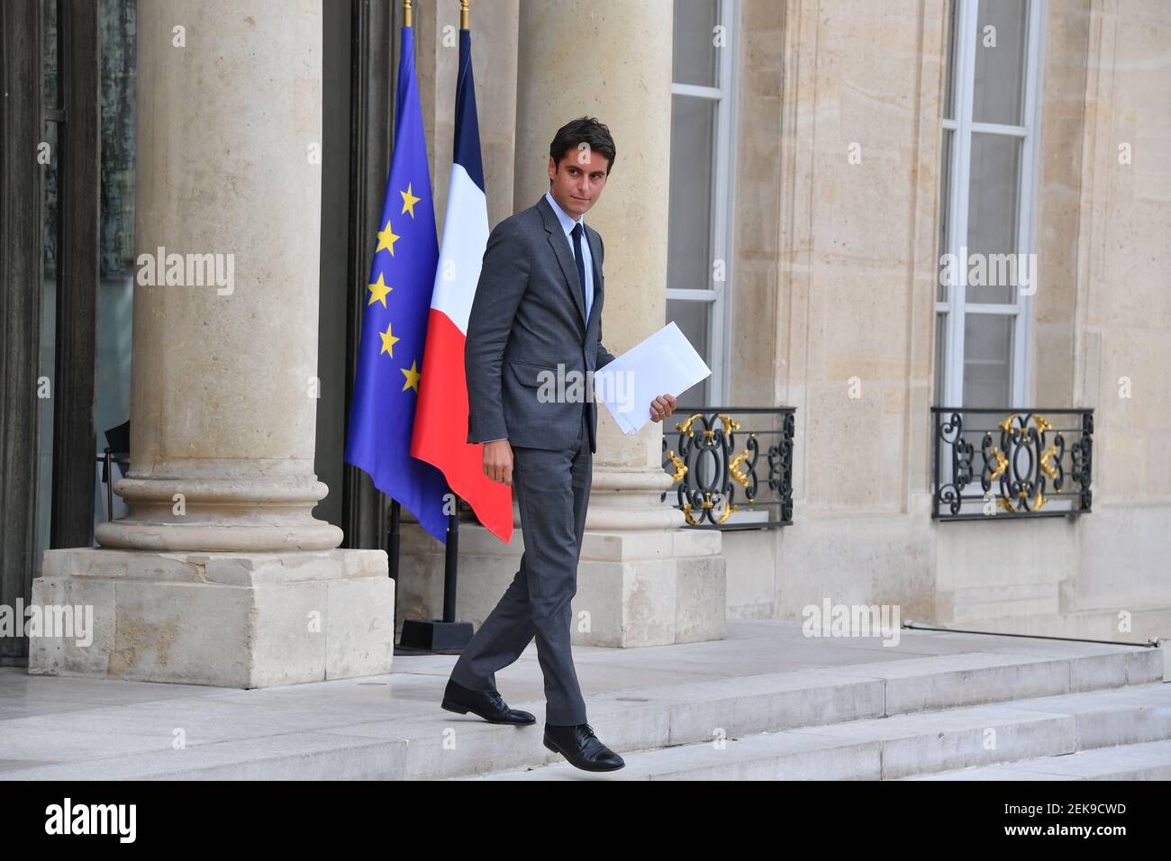 Segretario di Stato francese al primo Ministro, portavoce del governo ...