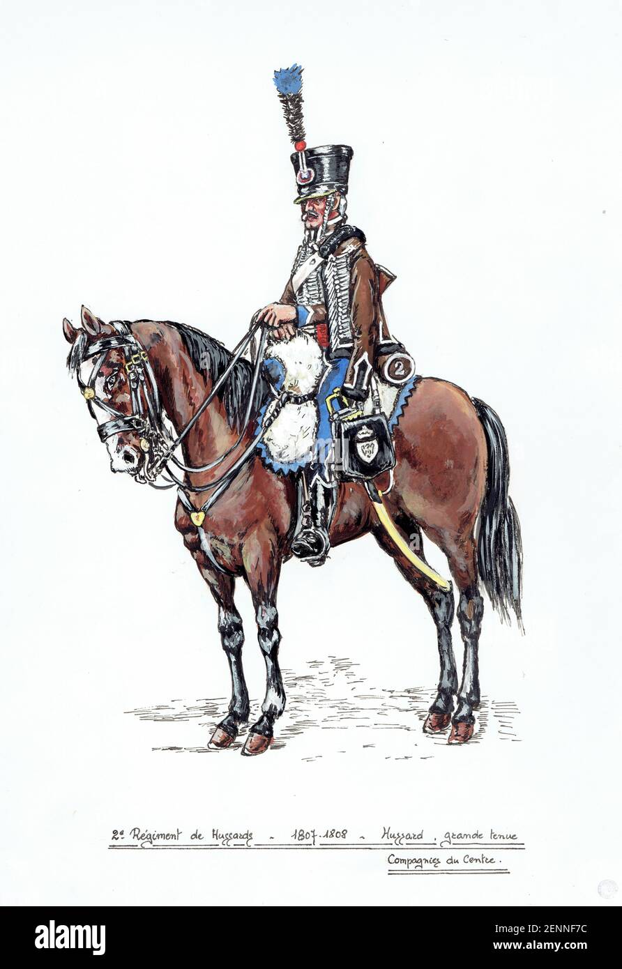 Regiment de hussards immagini e fotografie stock ad alta risoluzione - Alamy