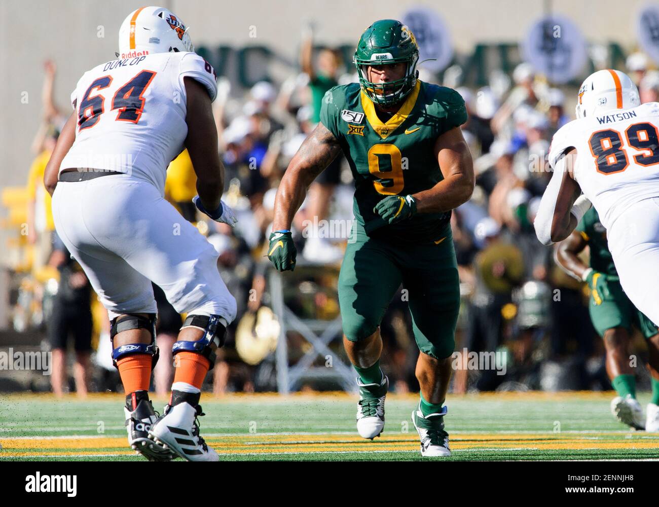 7 settembre 2019: UTSA Roadrunners Offensive lineman Josh Dunlop (64 ...