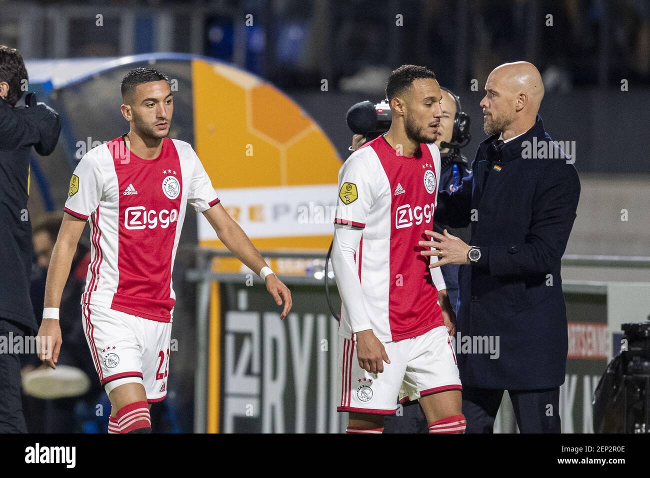 WAALWIJK, 19-10-2019 Mandemakers stadion , Dutch Eredivisie Football season 2019 / 2020 . Il ...