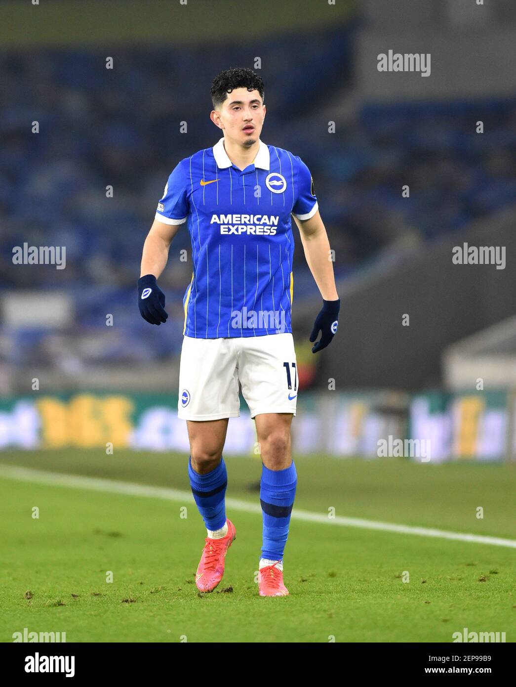 Steven alzate di Brighton durante la partita di Premier League tra ...
