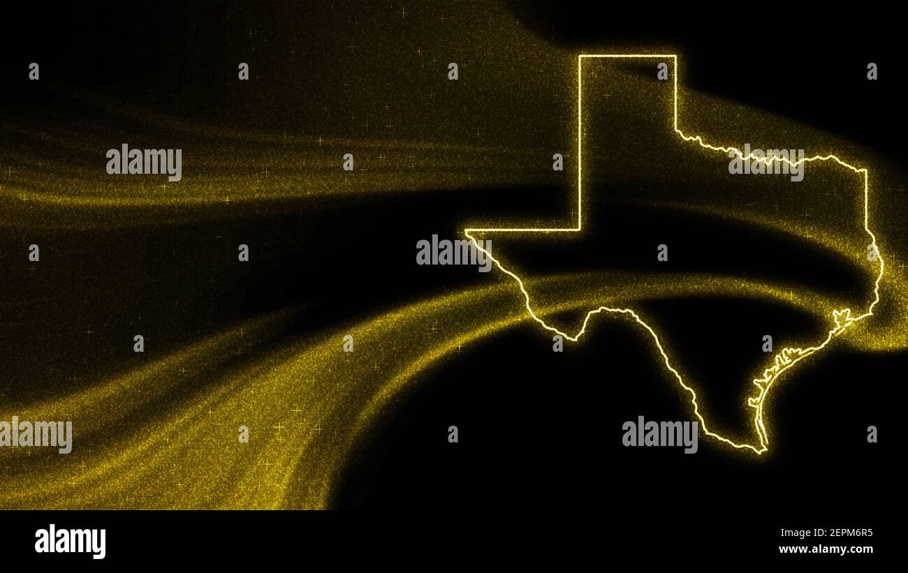 Texas gold map immagini e fotografie stock ad alta risoluzione - Alamy