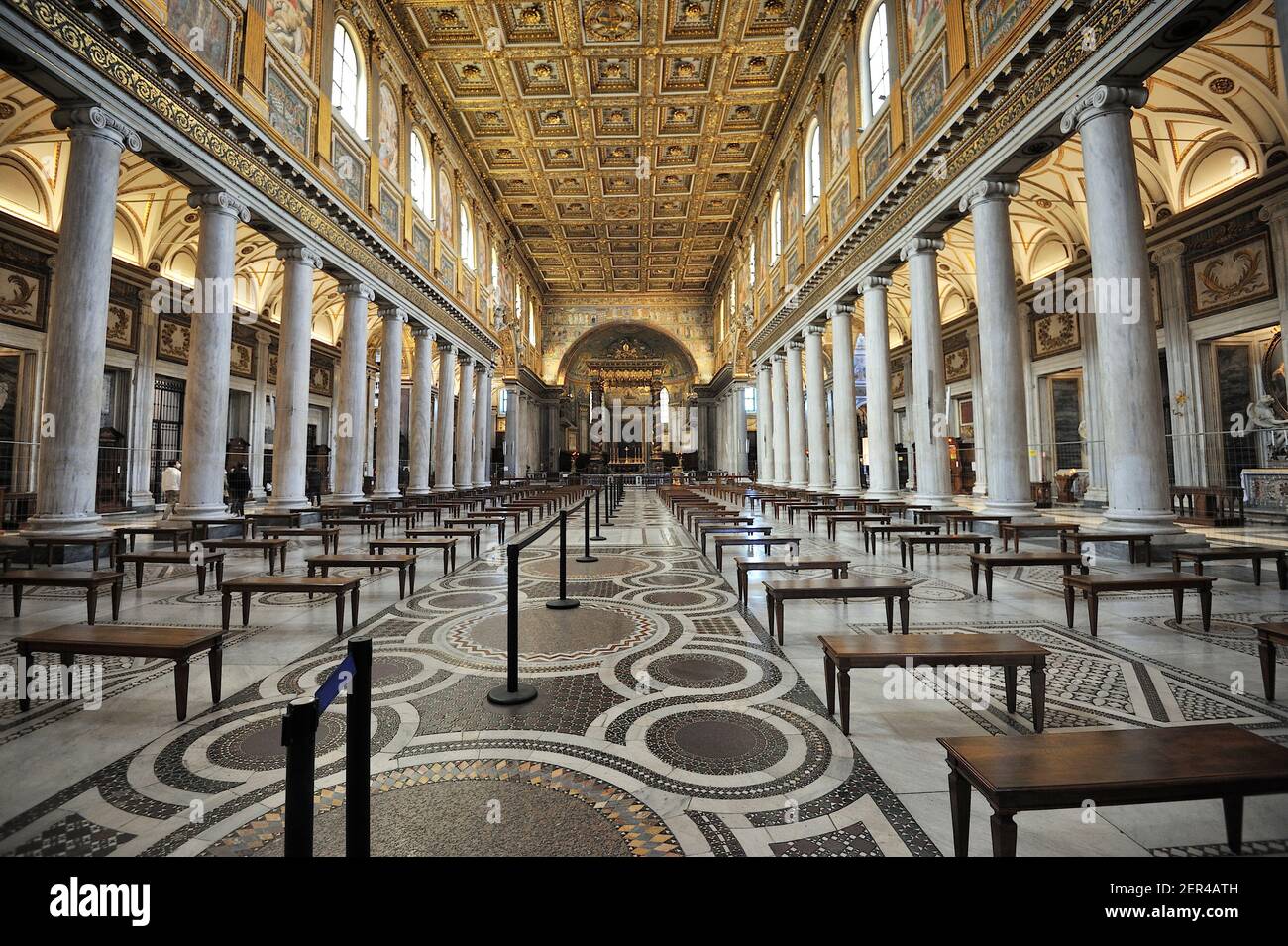 Basilica Di Santa Maria Maggiore Roma Immagini e Fotos Stock - Alamy