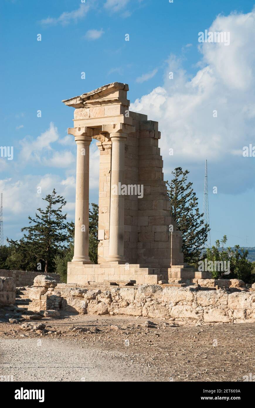 Il santuario di apollo hylates cipro immagini e fotografie stock ad ...