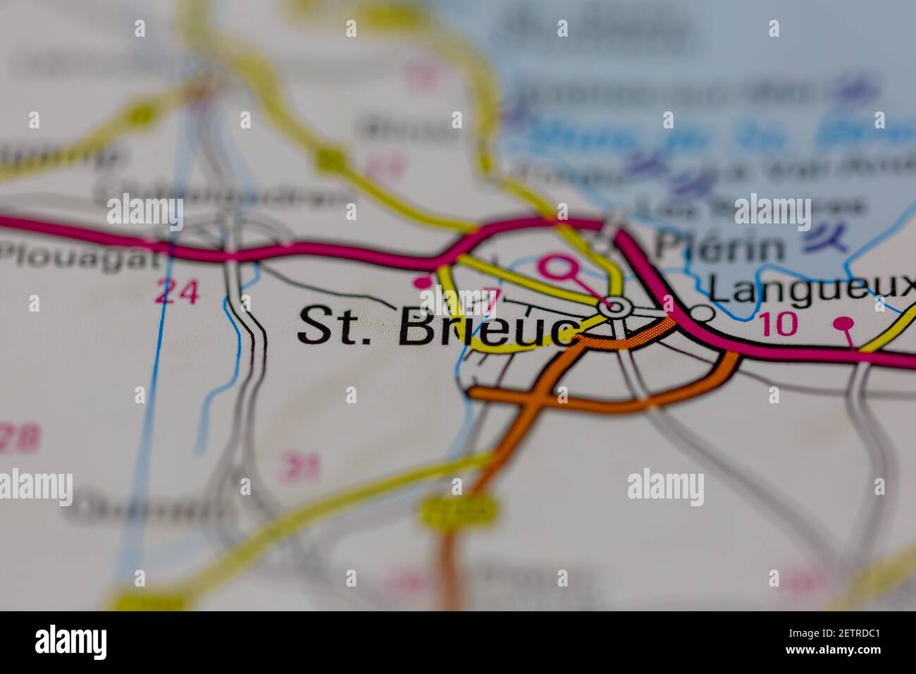 Mappa di st brieuc immagini e fotografie stock ad alta risoluzione - Alamy