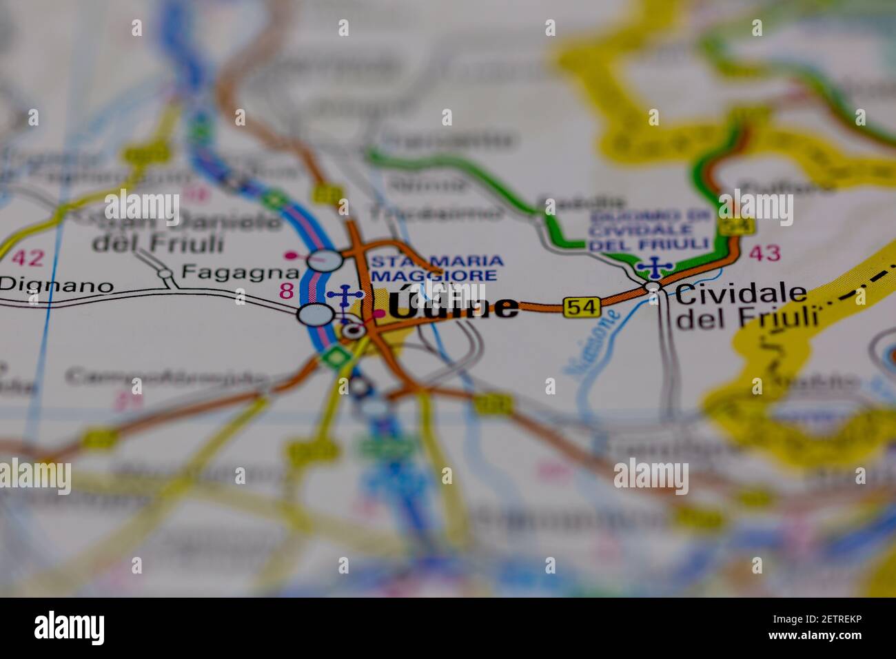 Udine Mappa Stradale