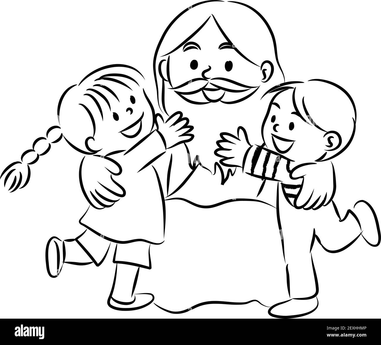 Cartone animato gesù cristo immagini e fotografie stock ad alta ...