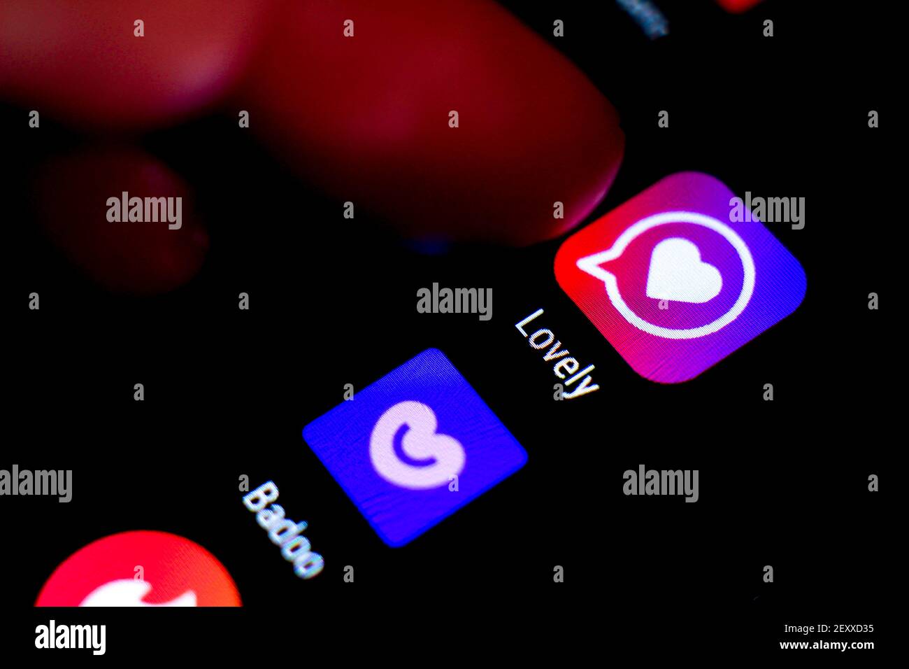 Icona di badoo immagini e fotografie stock ad alta risoluzione - Alamy