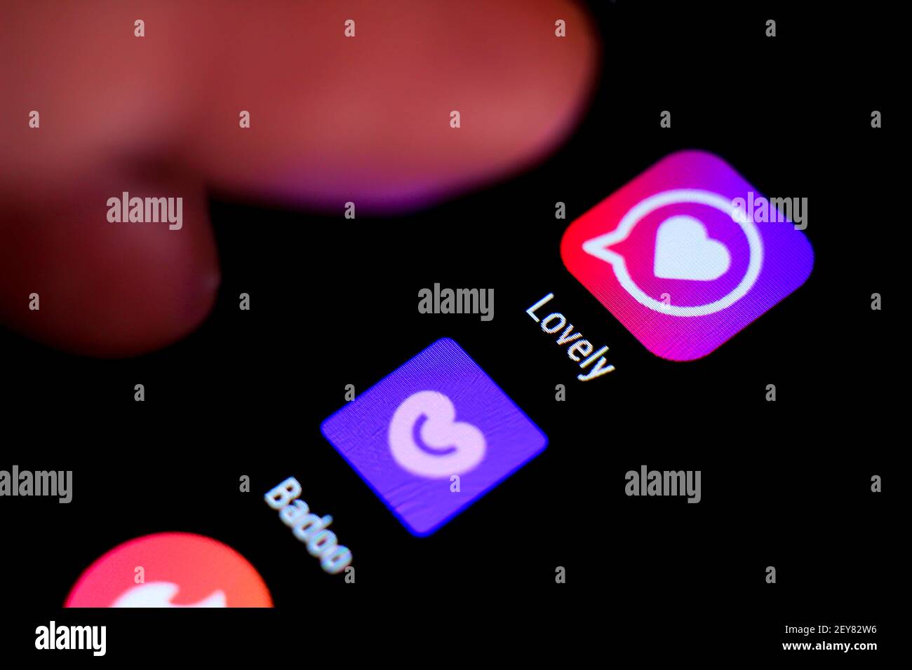 Icona di badoo immagini e fotografie stock ad alta risoluzione - Alamy