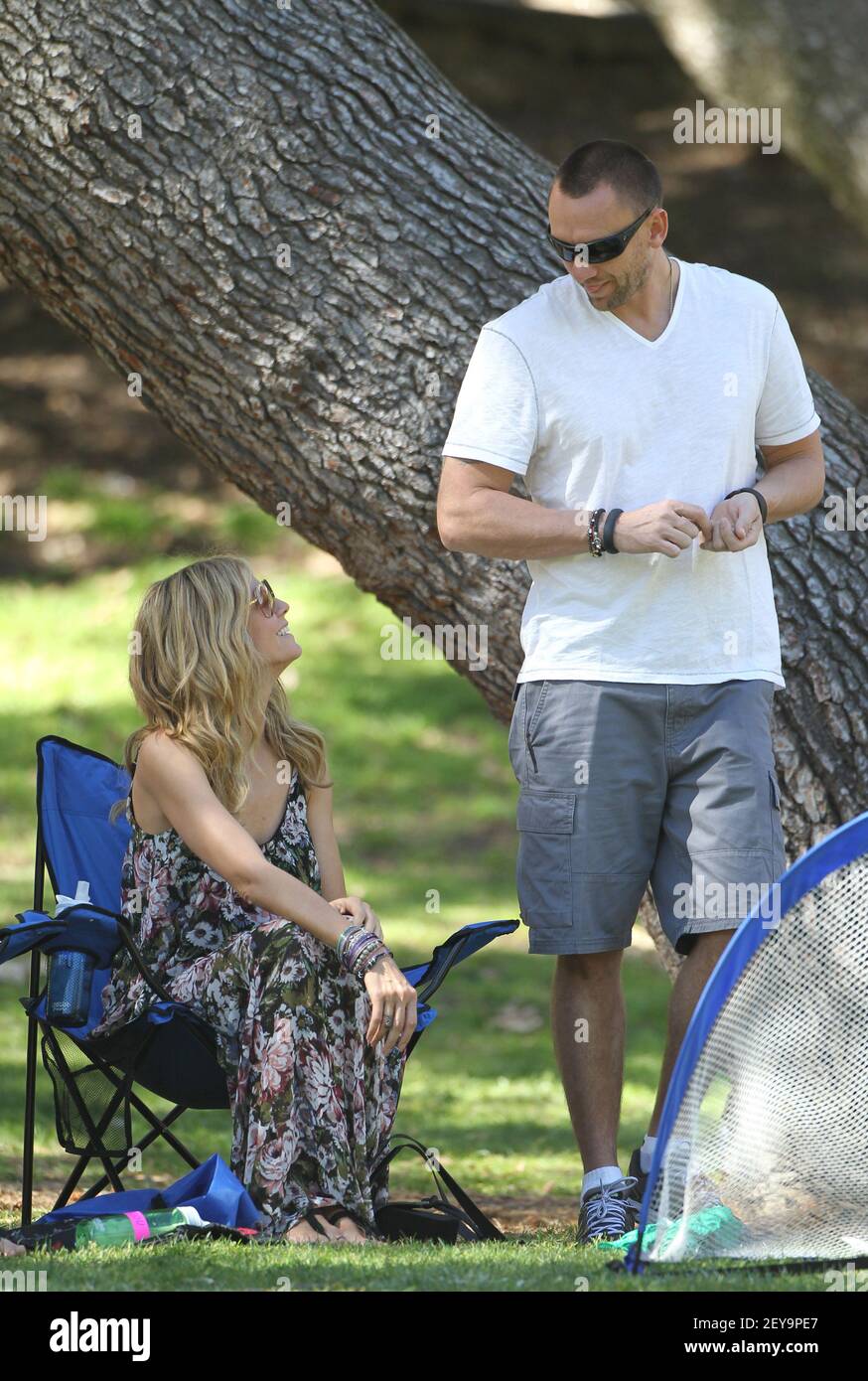 16 febbraio 2013 - Los Angeles, CA - Heidi Klum e il fidanzato Martin ...
