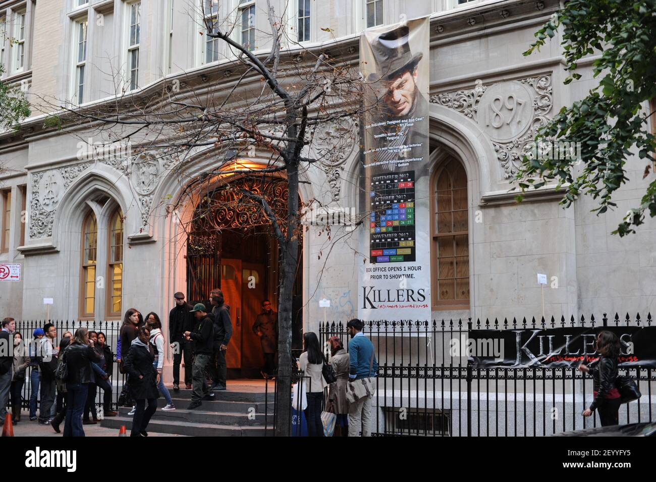 12 Ottobre 2012 - New York, NY - Killers Haunted House porta i ...