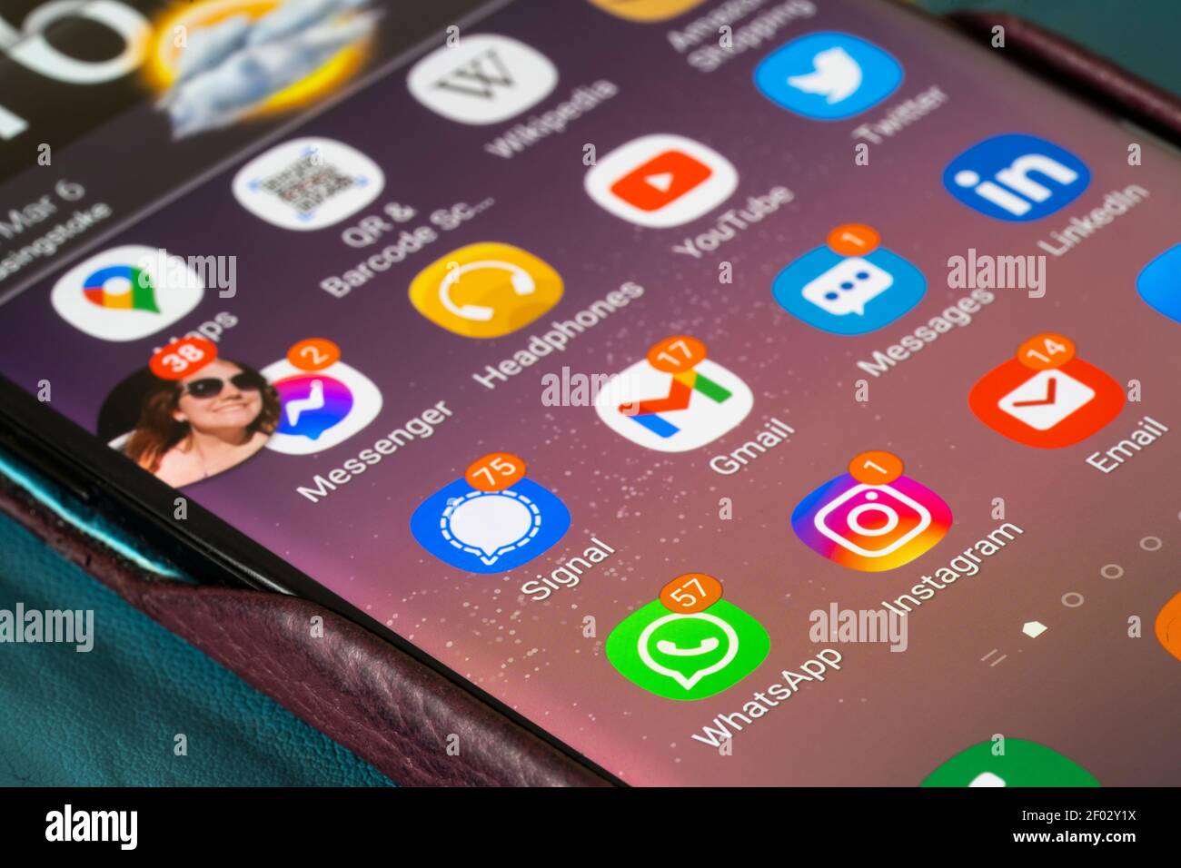 Messaggi e icona del telefono immagini e fotografie stock ad alta ...