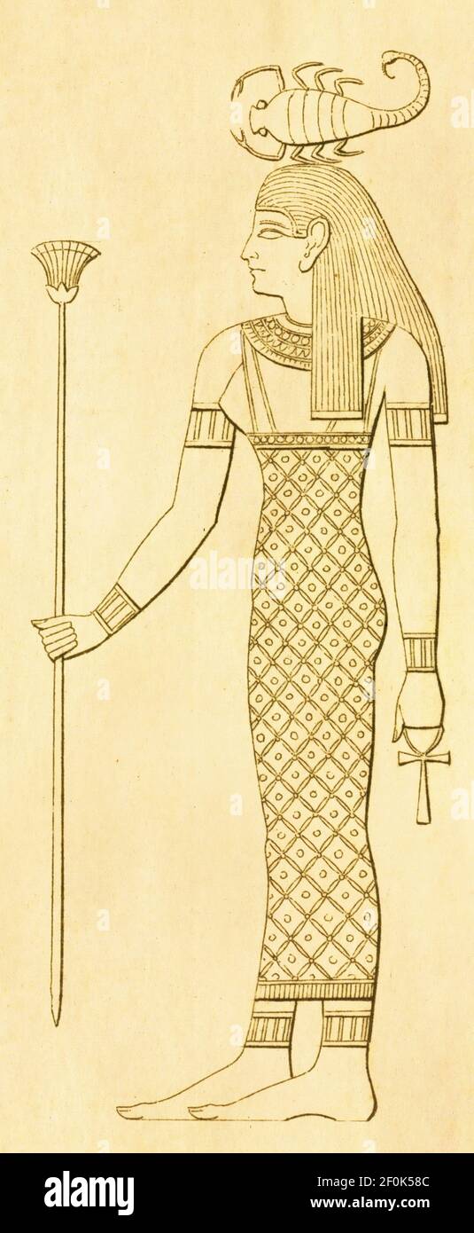 Goddess serket immagini e fotografie stock ad alta risoluzione - Alamy