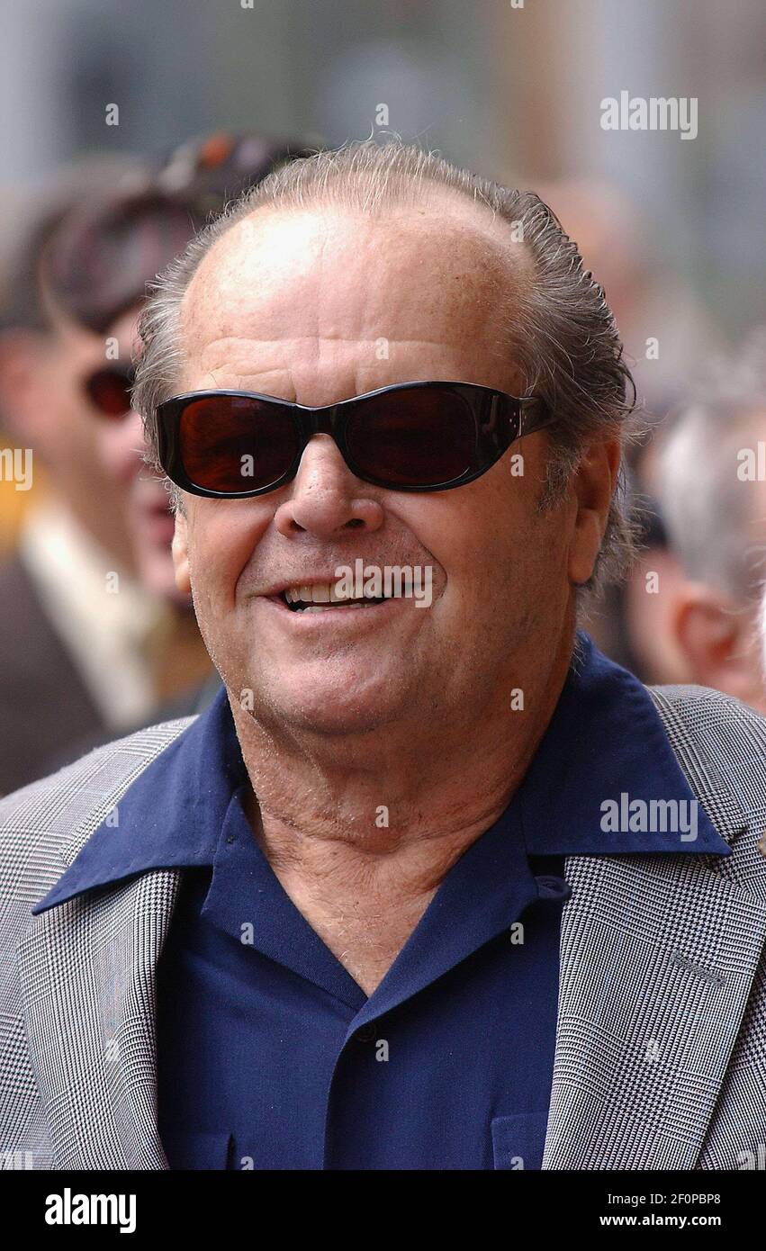 6 aprile 2006 - Hollywood, California - Jack Nicholson. La Hollywood ...