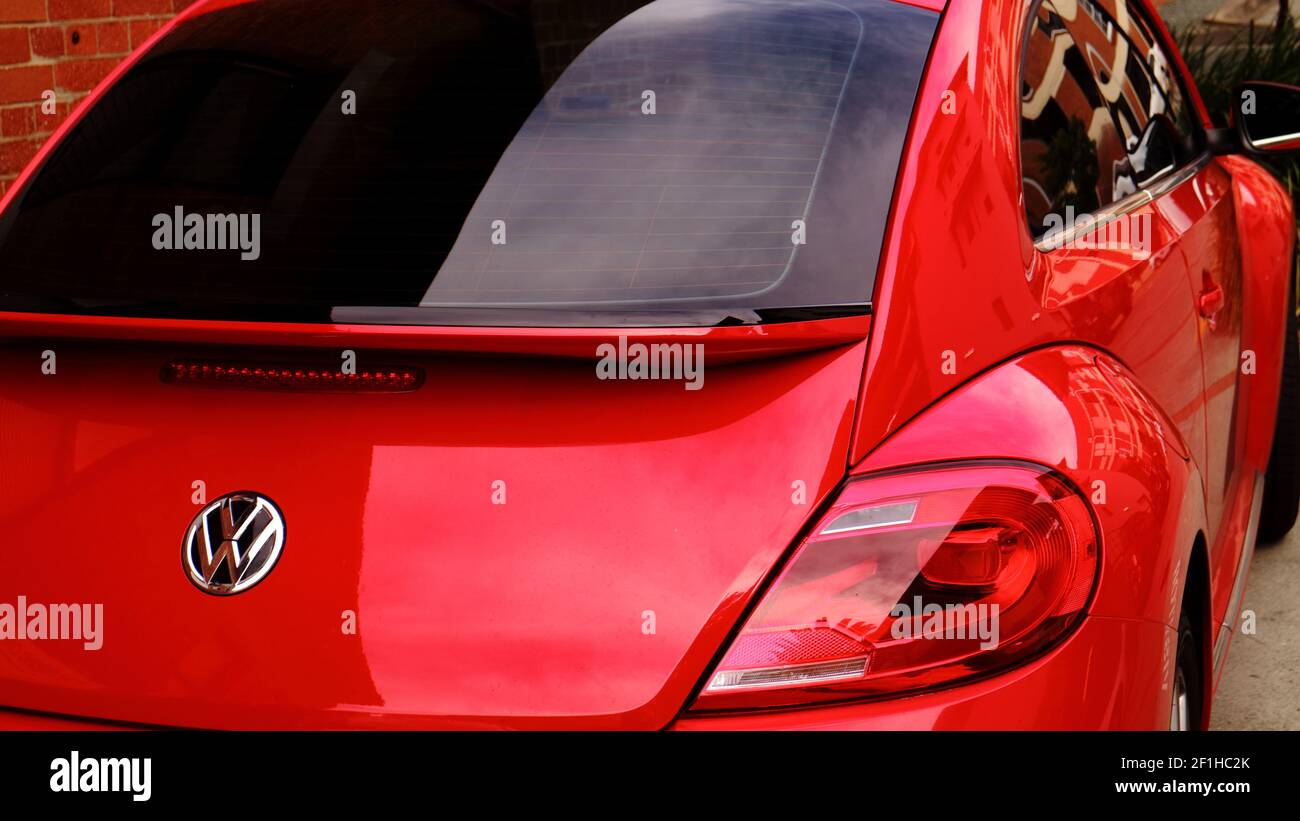 Red vw volkswagen beetle bug immagini e fotografie stock ad alta ...