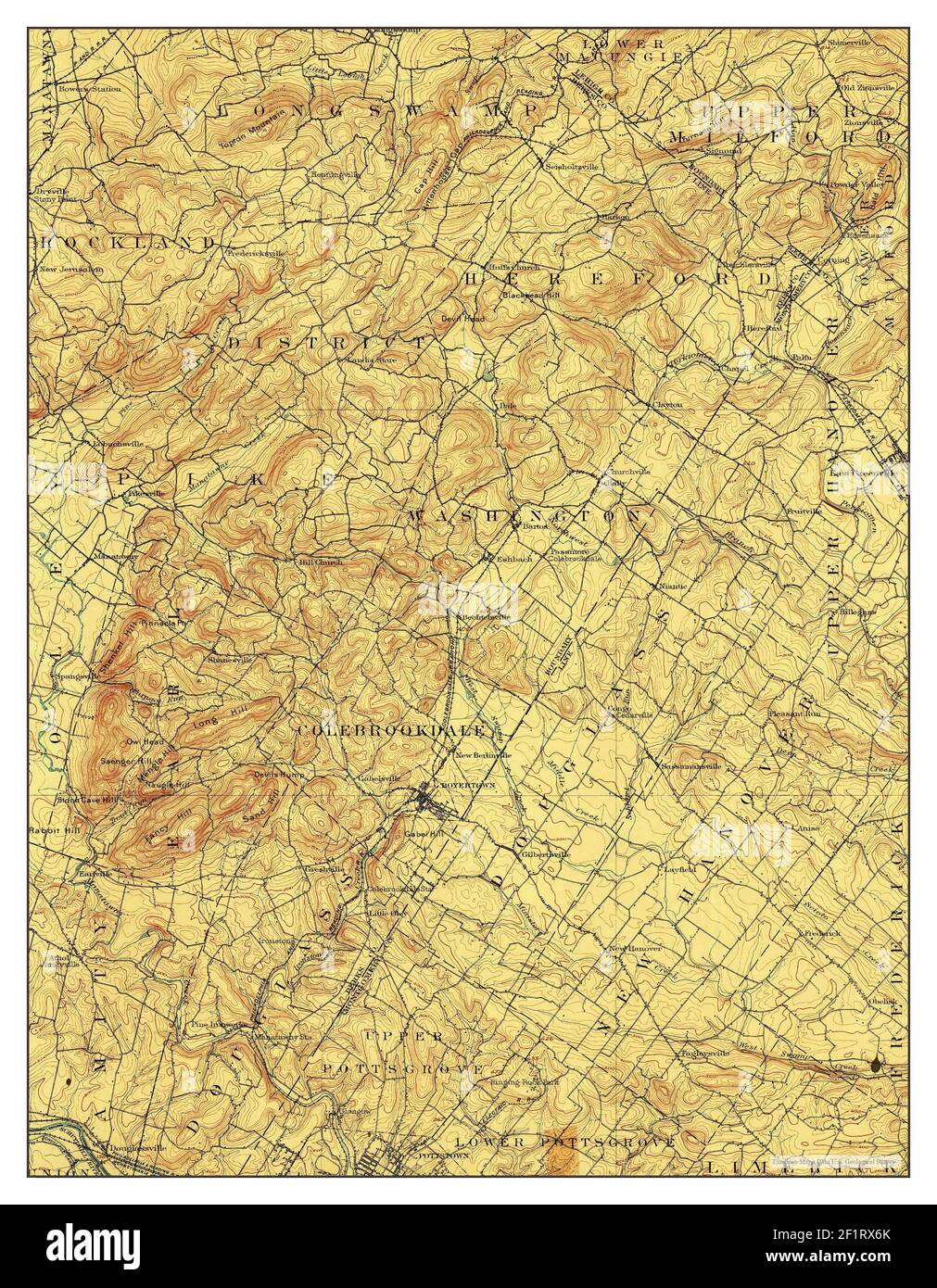 Mappa di boyertown immagini e fotografie stock ad alta risoluzione - Alamy