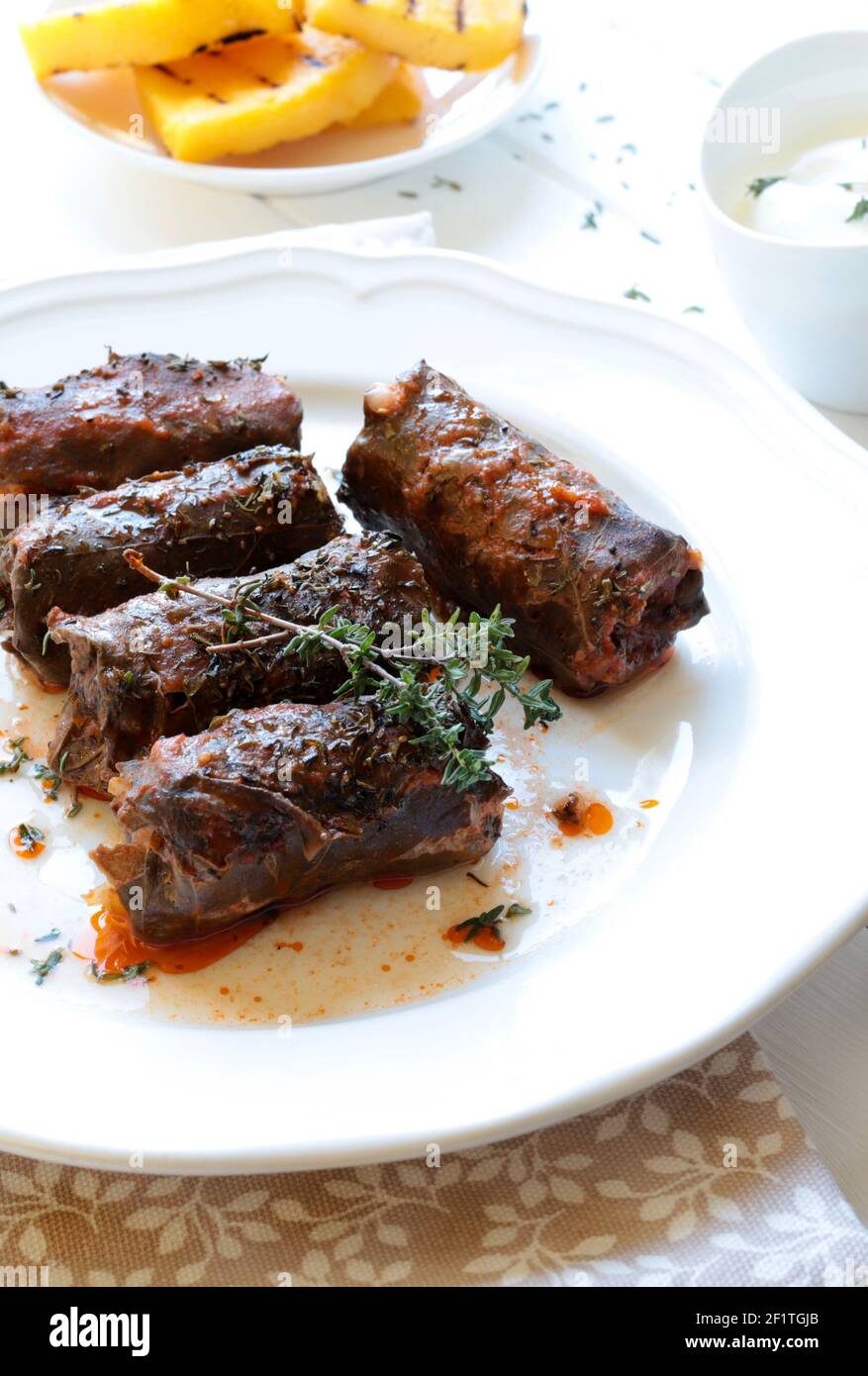 Sarmalute in foi de vita immagini e fotografie stock ad alta ...