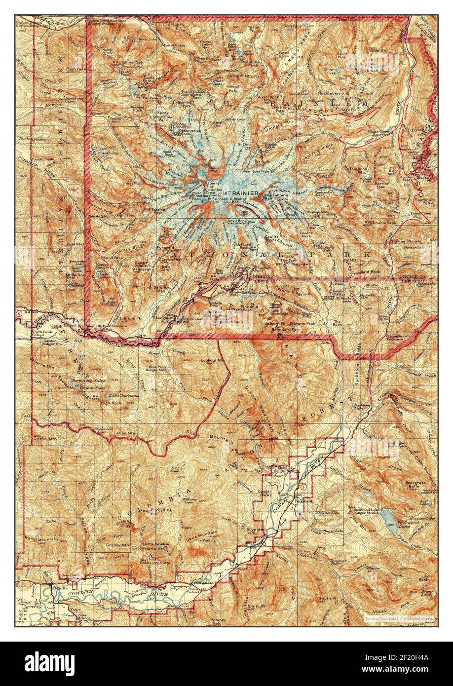 Mappa di rainier immagini e fotografie stock ad alta risoluzione - Alamy