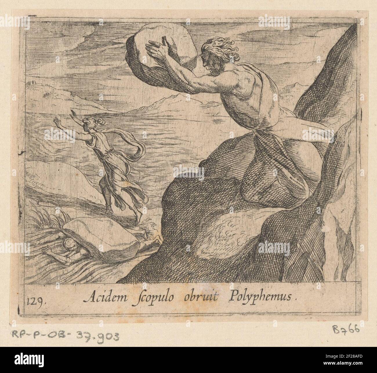 Il gigante polifemo lancia immagini e fotografie stock ad alta ...