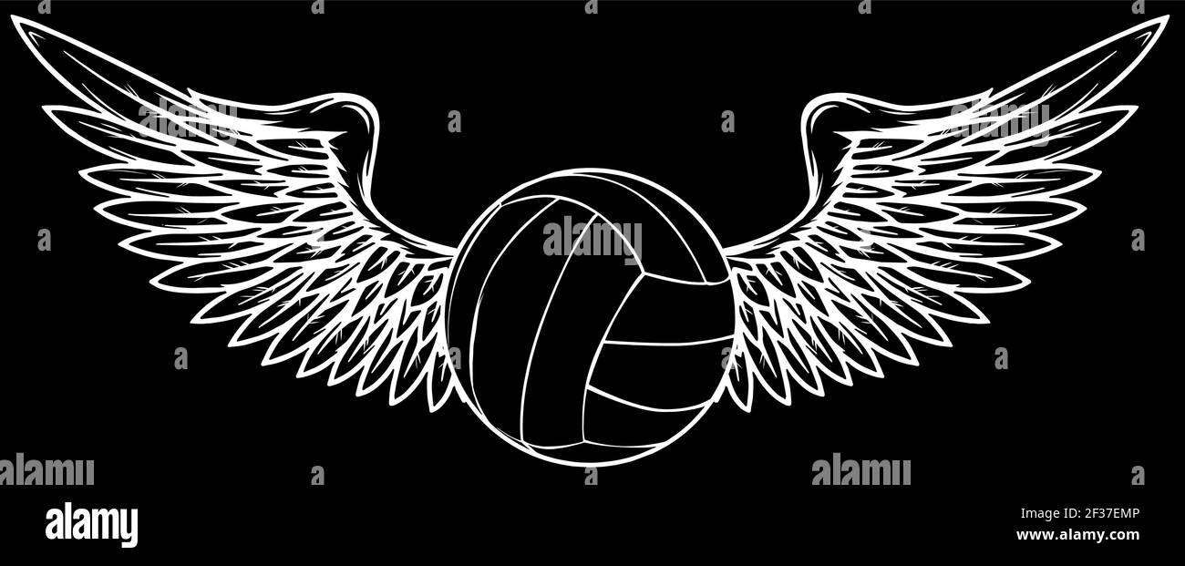 Simbolo di pallavolo Foto e Immagini Stock in Bianco e Nero - Alamy