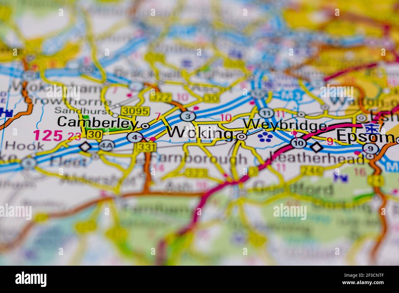 Mappa di woking immagini e fotografie stock ad alta risoluzione - Alamy