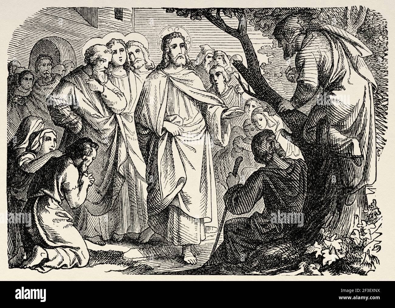 Zaccheo e gesù immagini e fotografie stock ad alta risoluzione - Alamy