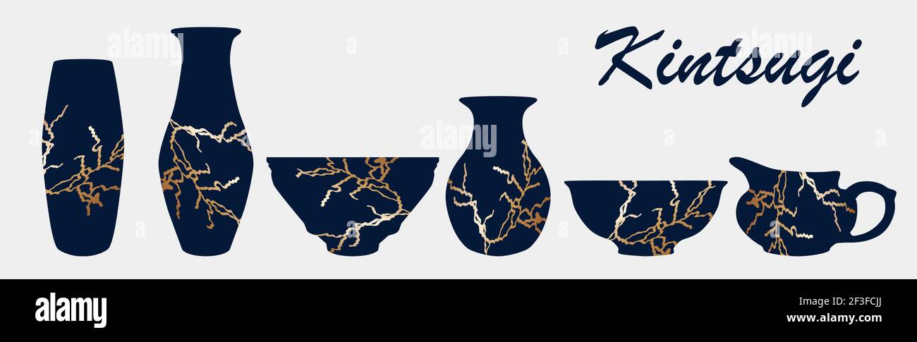 Kintsugi logo immagini e fotografie stock ad alta risoluzione - Alamy