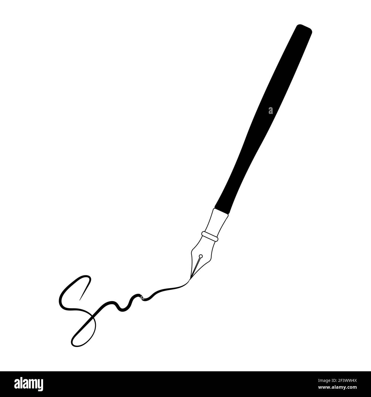 Contrato de papel Immagini Vettoriali Stock - Alamy