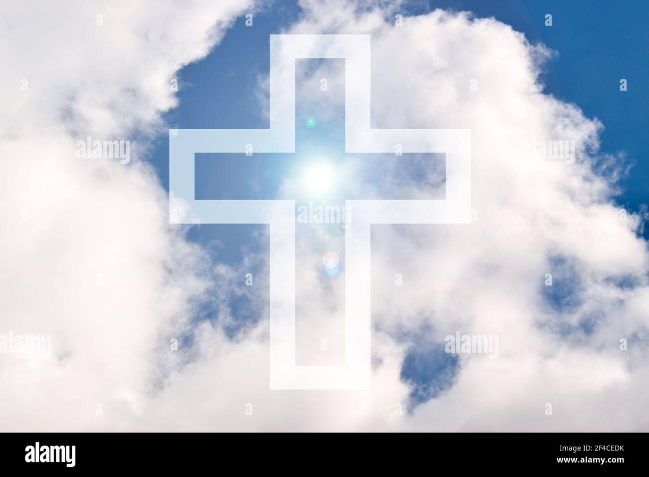 Croce luce religiosa immagini e fotografie stock ad alta risoluzione ...