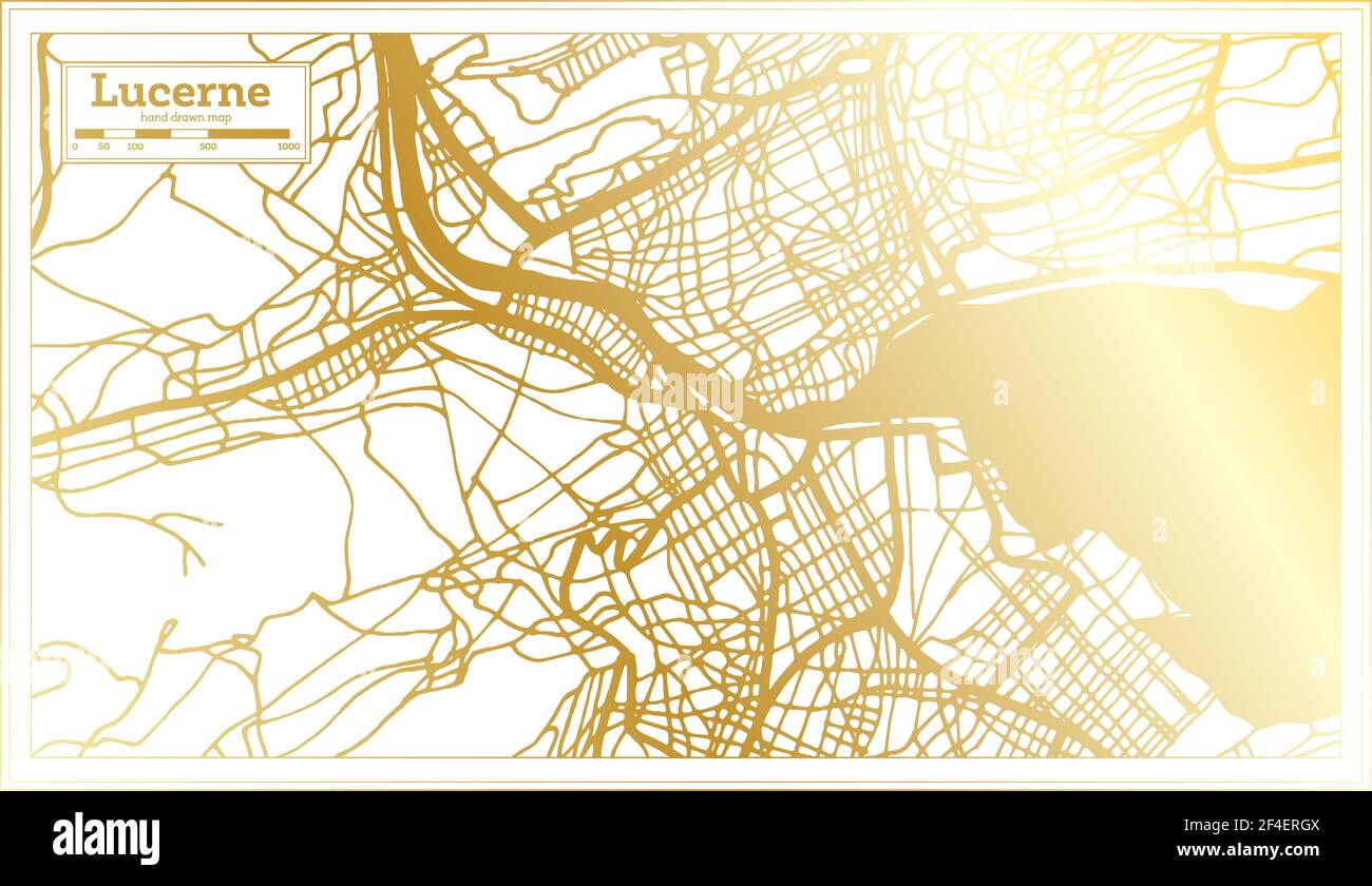Mappa di lucerna Immagini Vettoriali Stock - Alamy