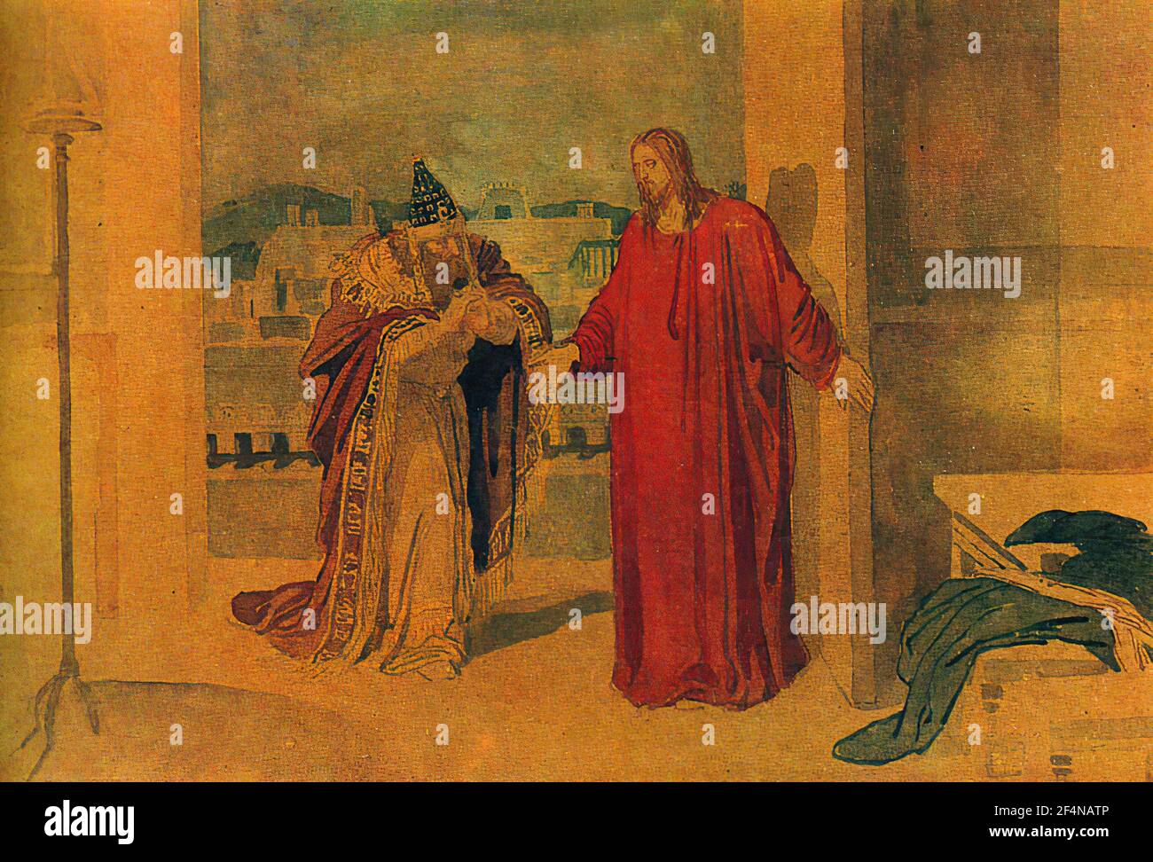 Jesus nicodemus immagini e fotografie stock ad alta risoluzione - Alamy