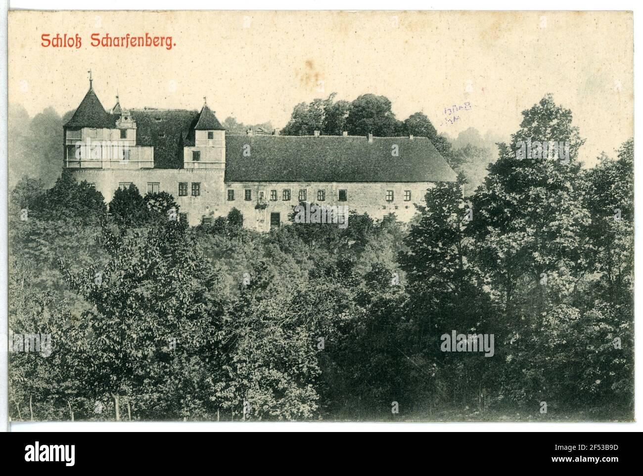 Schloss scharfenberg immagini e fotografie stock ad alta risoluzione ...