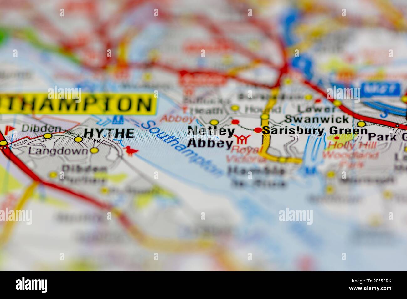 Mappa dell'abbazia di netley immagini e fotografie stock ad alta ...