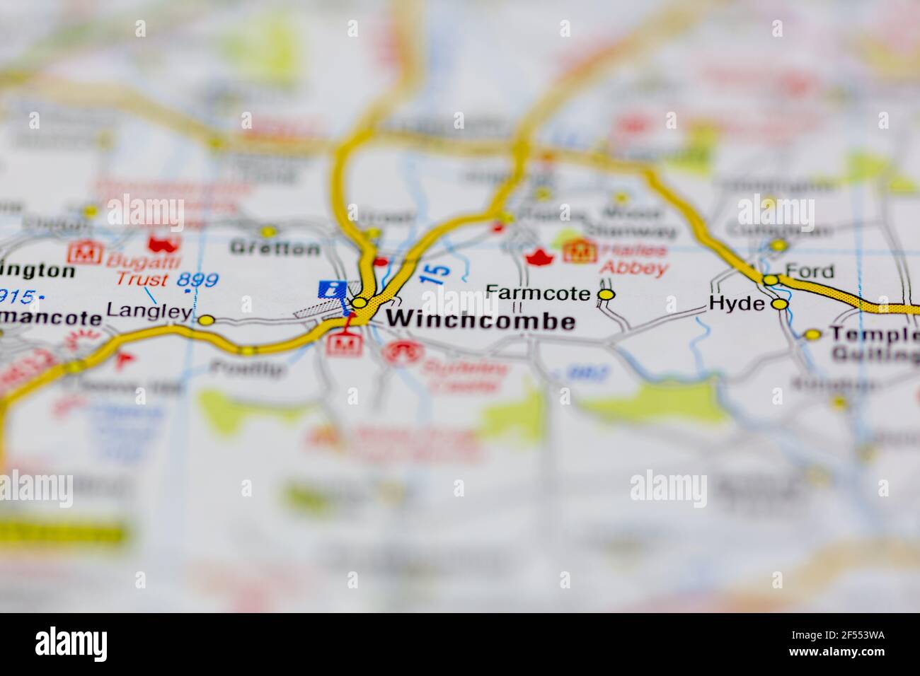 Mappa di winchcombe immagini e fotografie stock ad alta risoluzione - Alamy