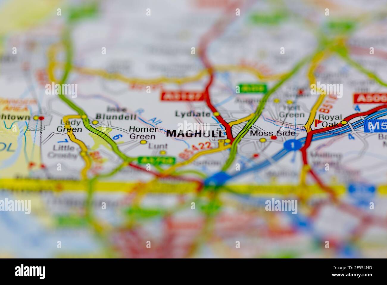 Mappa di maghull immagini e fotografie stock ad alta risoluzione - Alamy