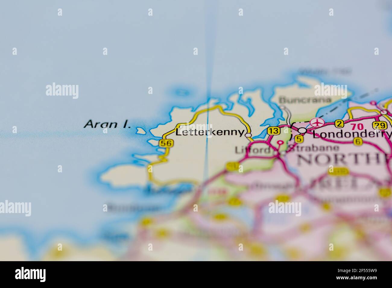 Mappa di letterkenny immagini e fotografie stock ad alta risoluzione ...