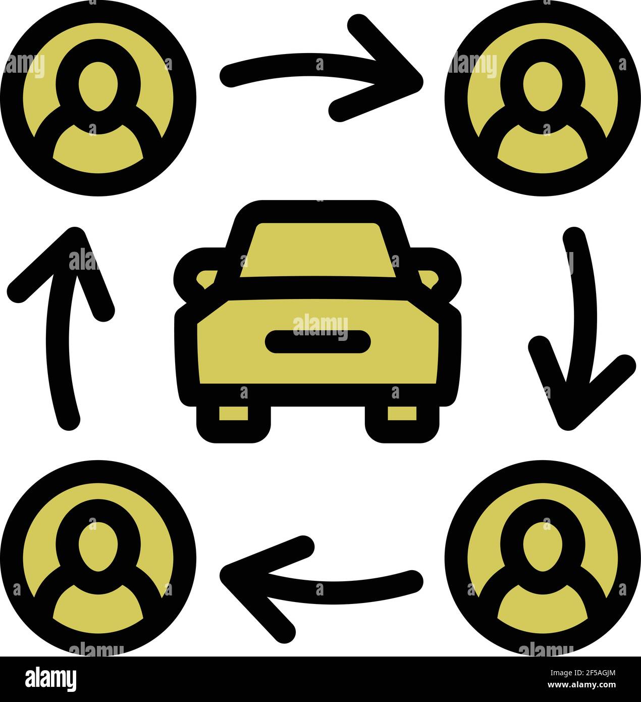 Software di car sharing attivo immagini e fotografie stock ad alta ...