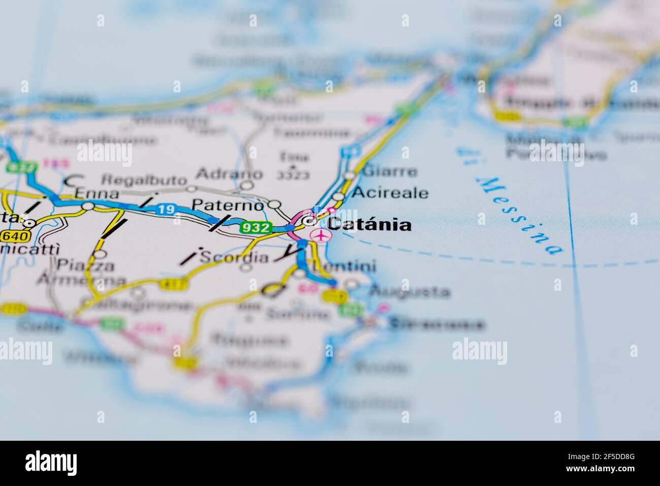 Mappa di catania immagini e fotografie stock ad alta risoluzione - Alamy
