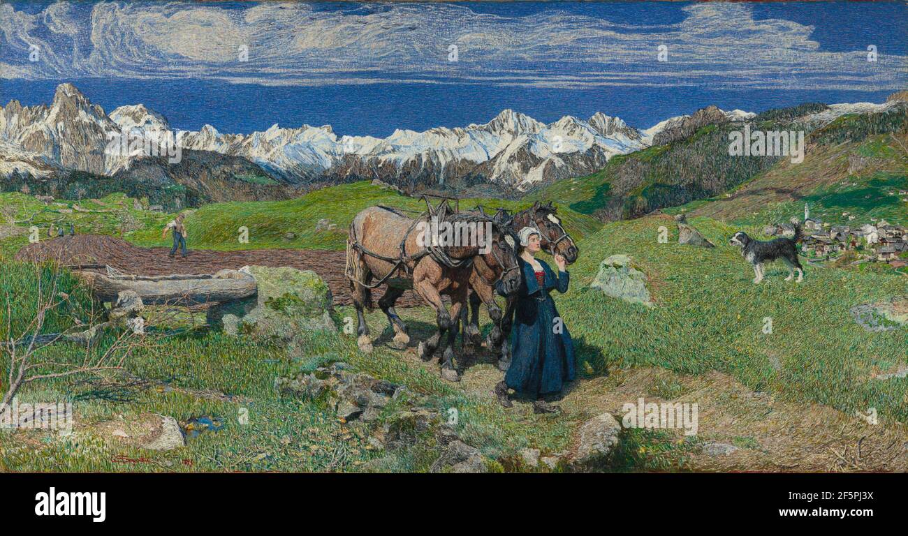 Giovanni segantini 1858 1899 immagini e fotografie stock ad alta ...
