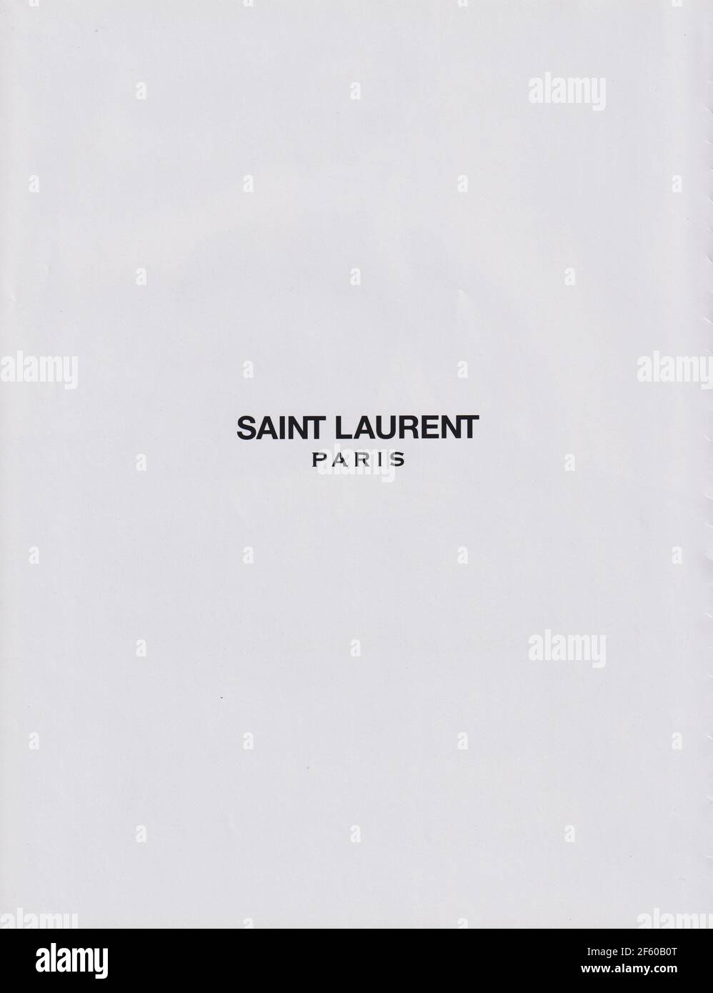 Yves saint laurent logo immagini e fotografie stock ad alta risoluzione ...