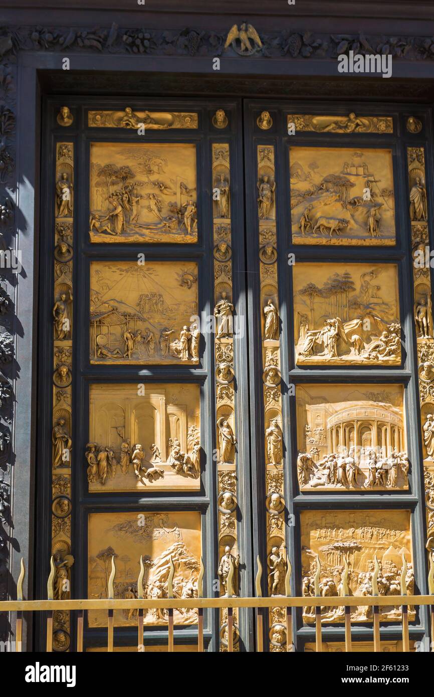 Le porte delle porte del paradiso di lorenzo ghiberti immagini e ...