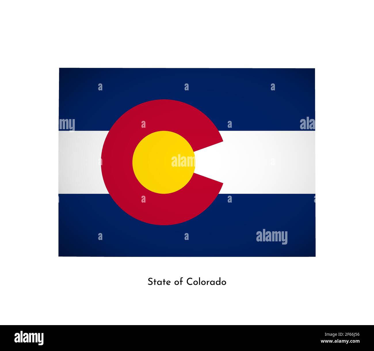 Mappa politica del colorado immagini e fotografie stock ad alta ...